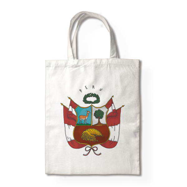 Totebag | Escudo peruano | MS Regalos Lima Peru